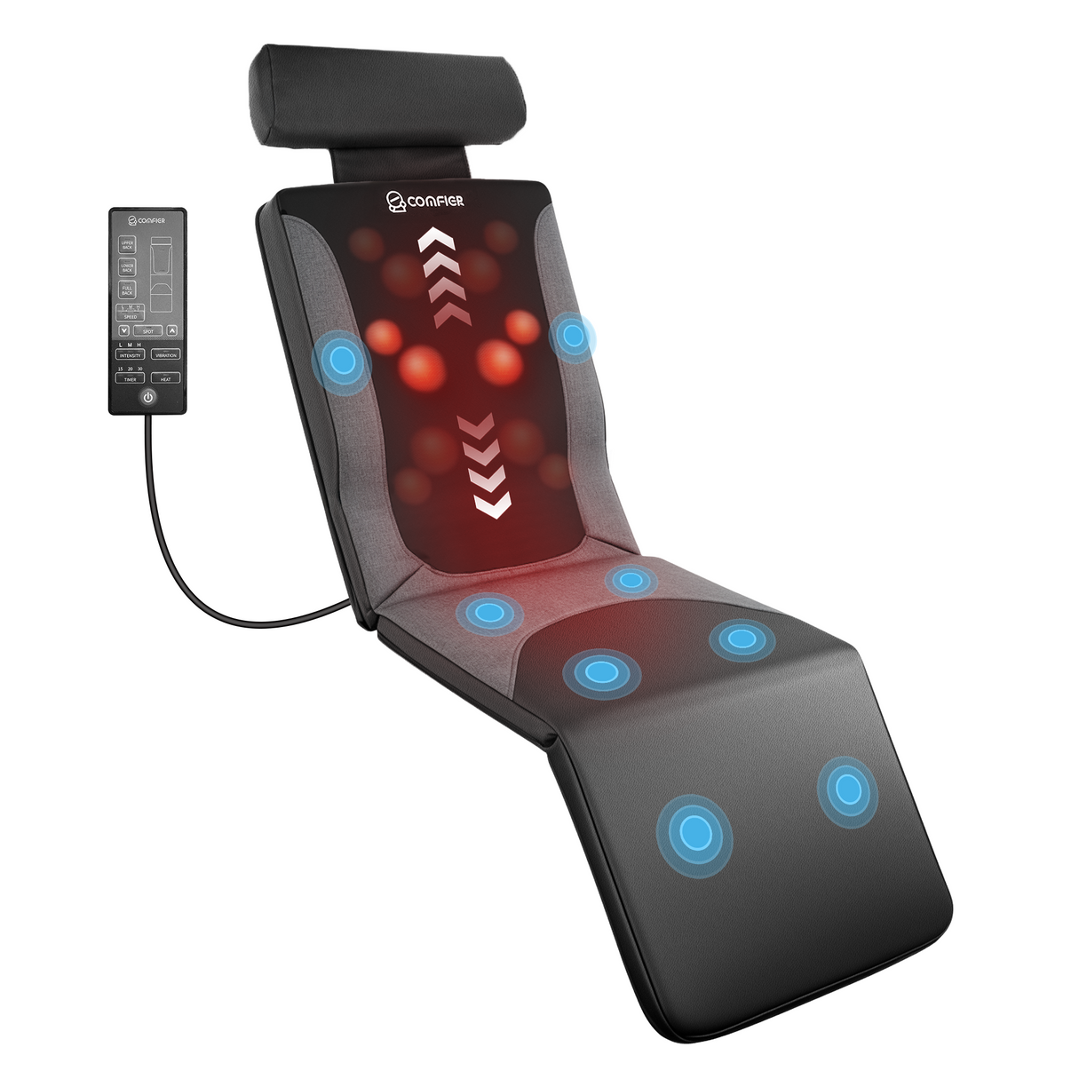 COMFIER Shiatsu Full Body Massage Mat with Heat, Back Massage Pad – Comfier